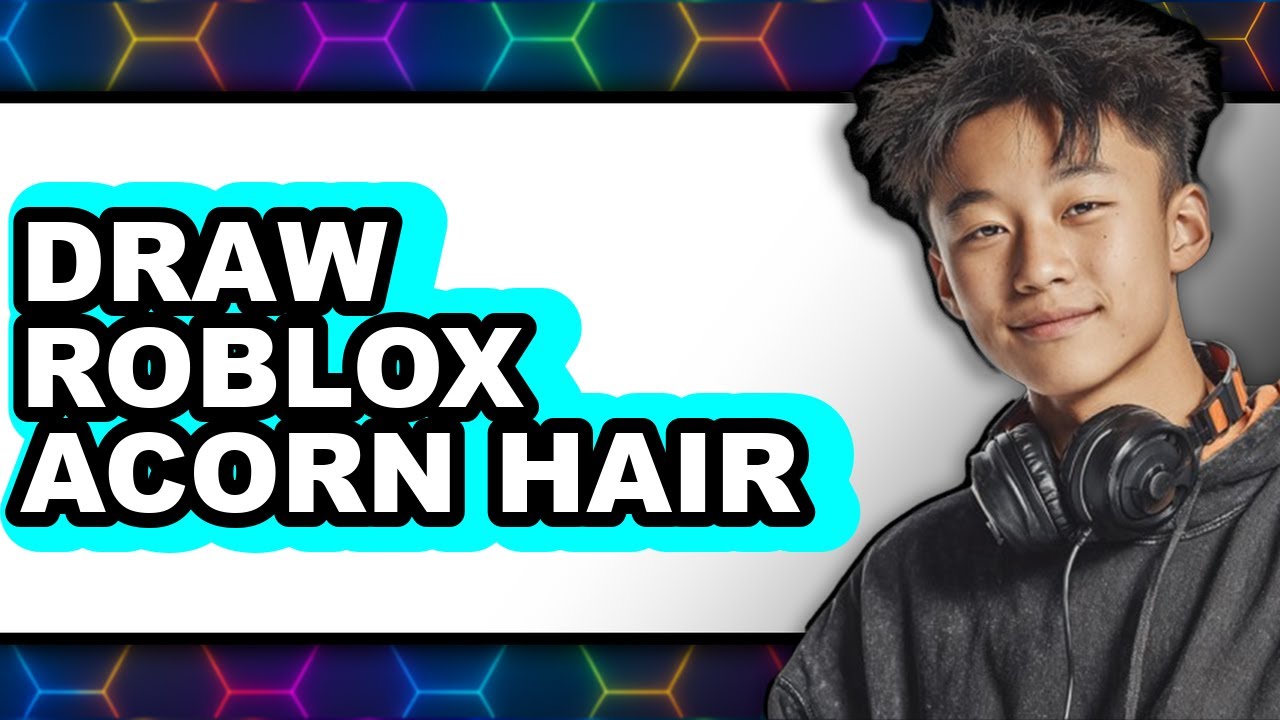 How To Draw Roblox Acorn Hair - Full Guide - YouTube