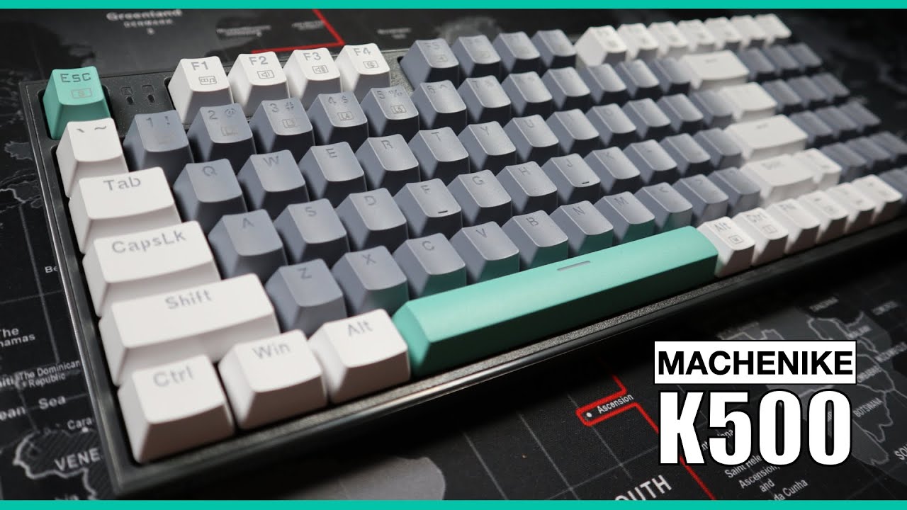Best Affordable Gaming Keyboard : Machenike K500 Wired Keyboard - YouTube