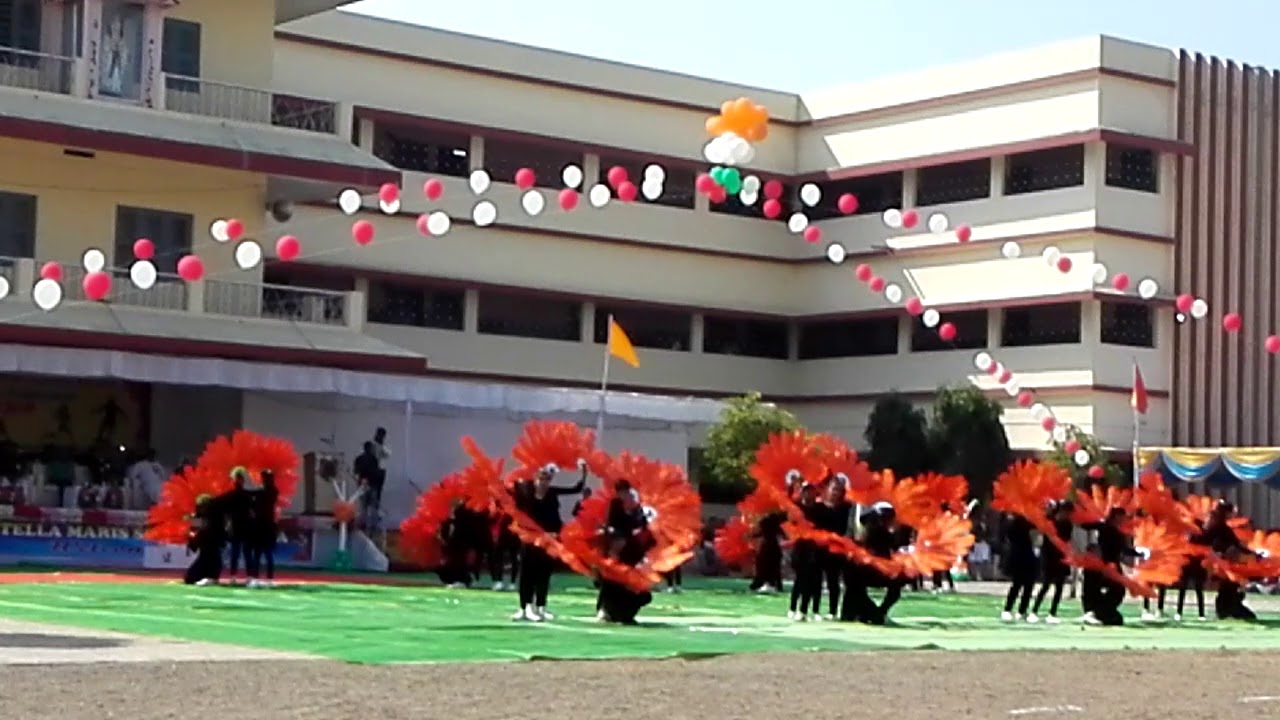 Australian drill dance on annual sports day held at stella maris school ...