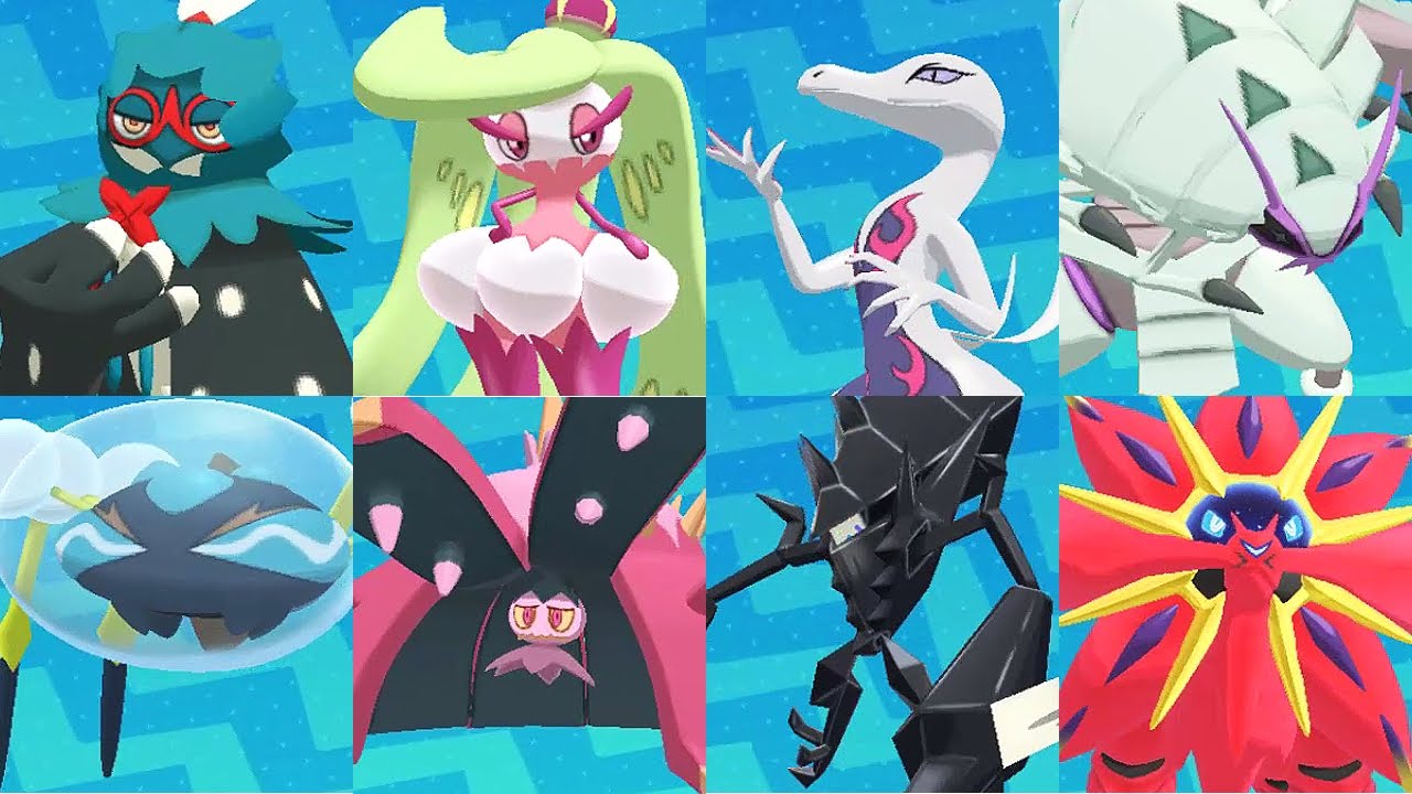 Pokémon Sol y Luna: TODOS LOS NUEVOS POKÉMON! Incluye LEGENDARIOS ...