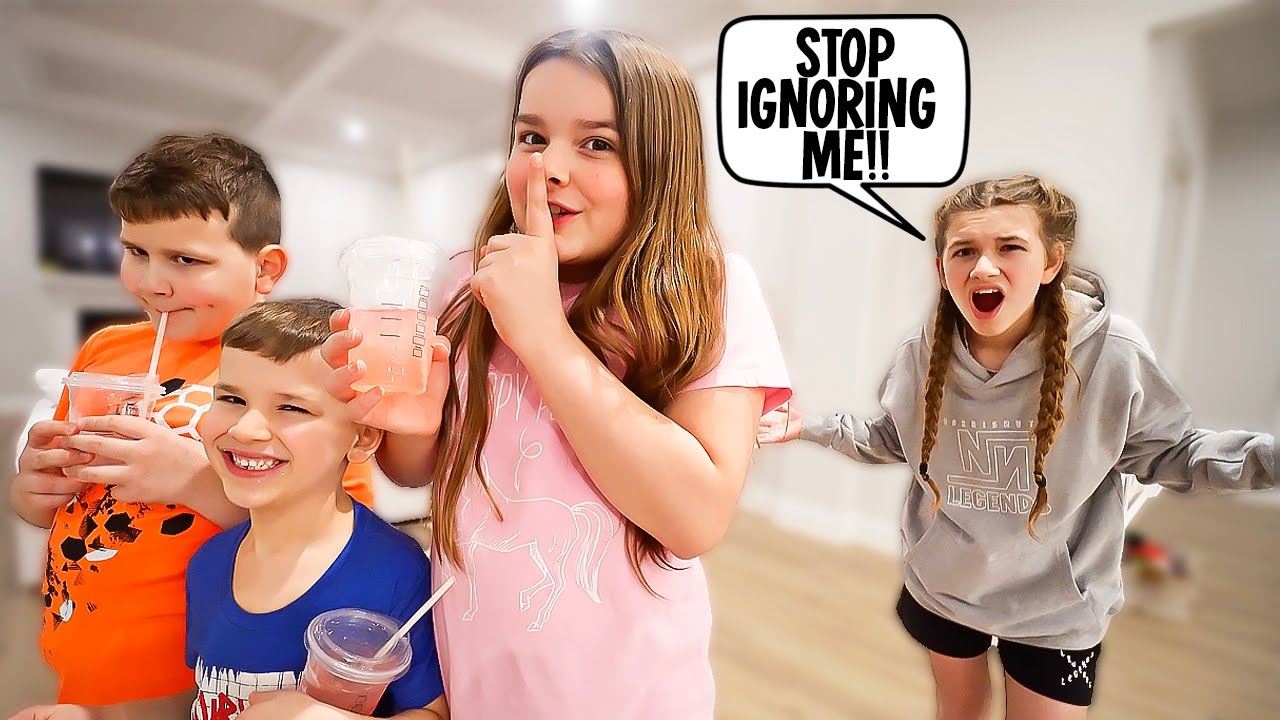 MY WHOLE FAMILY IGNORED ME FOR 24 HOURS!! | JKREW - YouTube