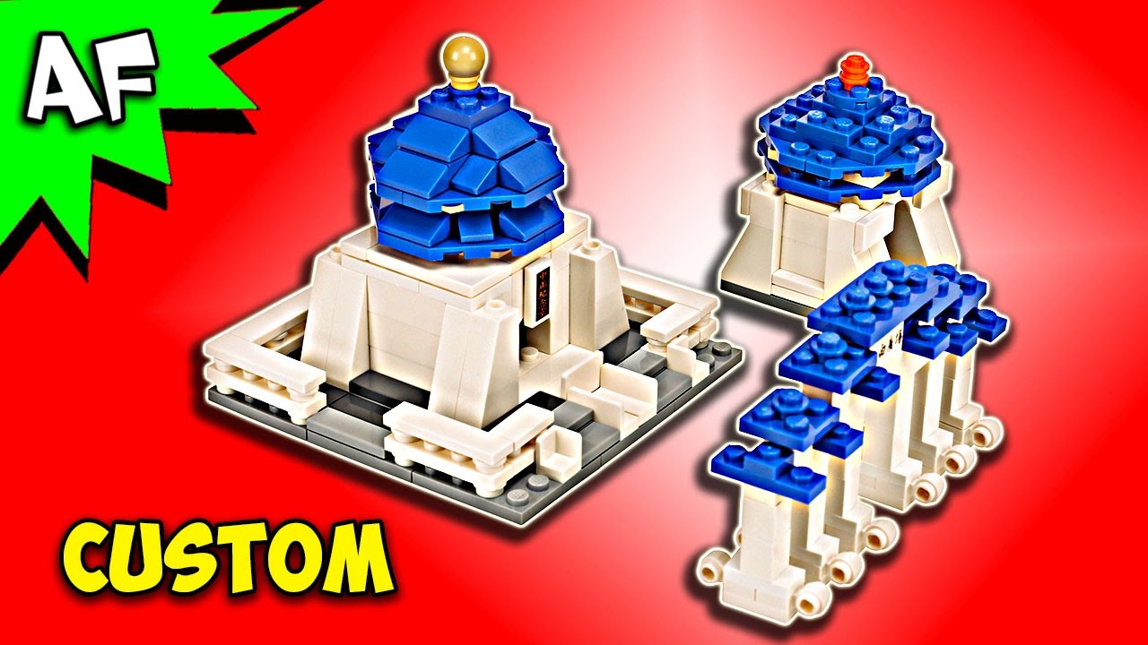 Custom Lego Taiwan Chiang Kai-shek Memorial Hall MOC Speed Build - YouTube