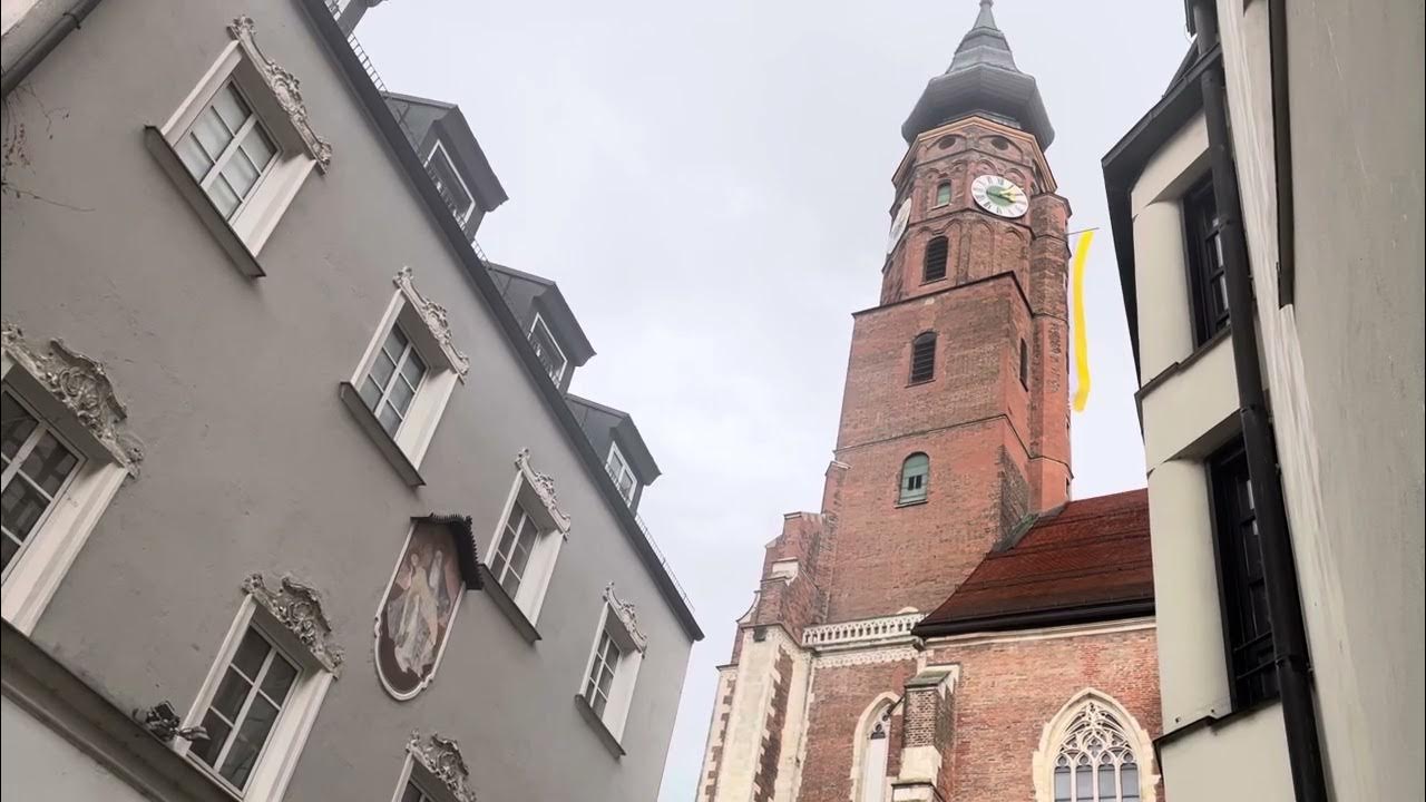 Straubing - Basilika St. Jakob: Einläuten Kategorie A2 zum Kirchweihfestsonntag - YouTube