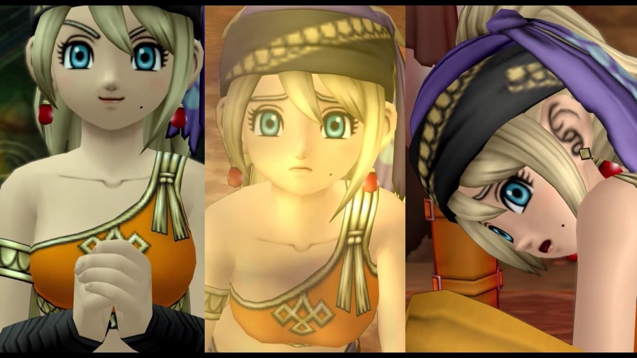 ドラクエ10 ver3.5 アンルシア 全ムービー(戦闘シーン含む) 疾風の装束 - YouTube