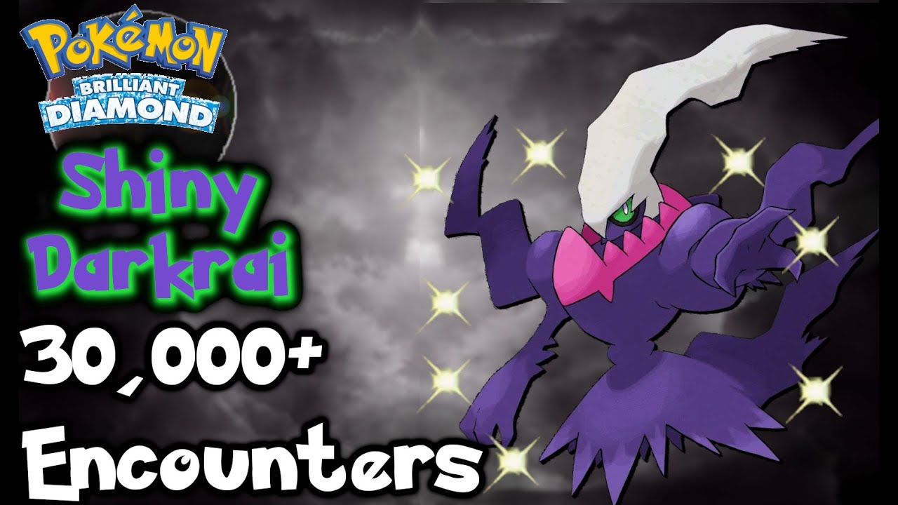 Over 30K Encounters! My favorite Shiny Pokemon! Shiny Darkrai [Live] 15 ...