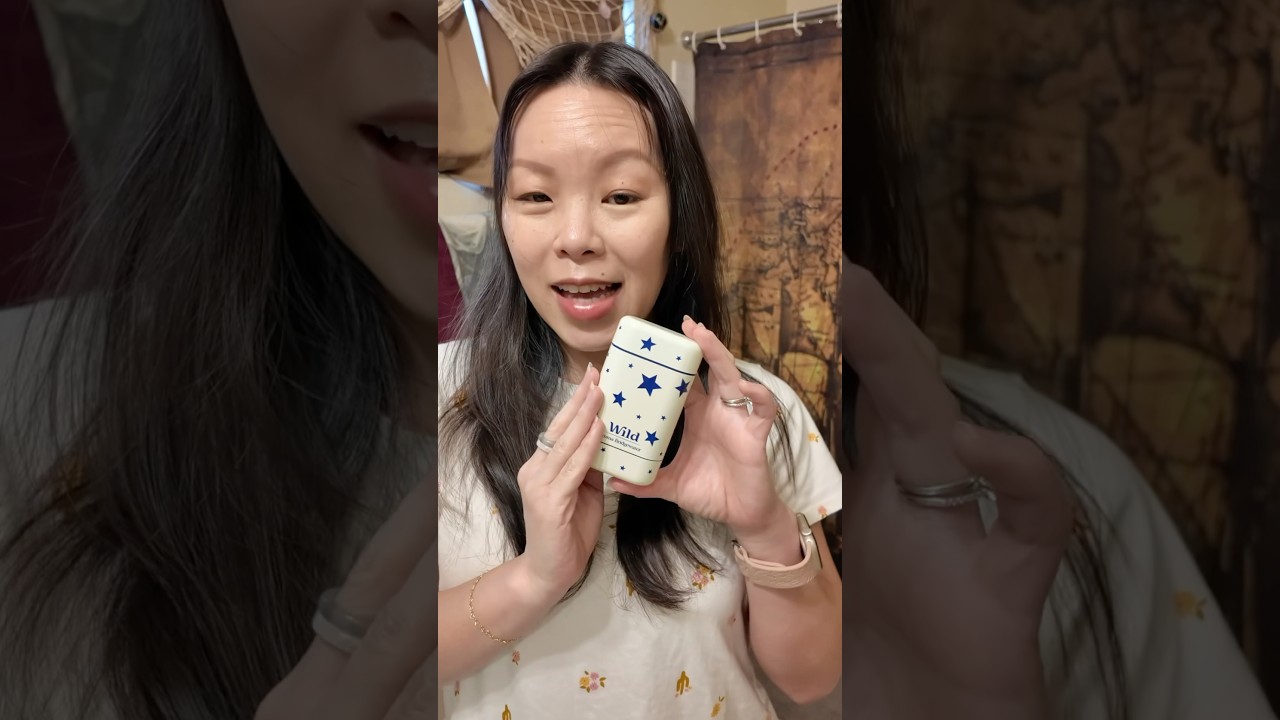 Wild natural deodorant unboxing / first impression - YouTube