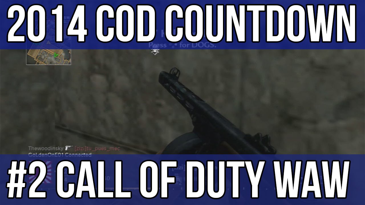 Call Of Duty Countdown #2 COD WAW Gameplay : Countdown To Advanced ...