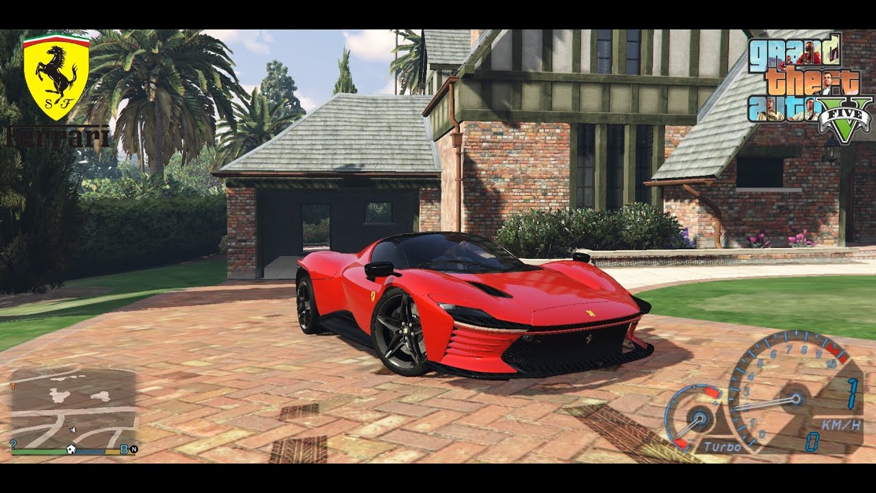 GTA V Ferrari Daytona SP3 - YouTube