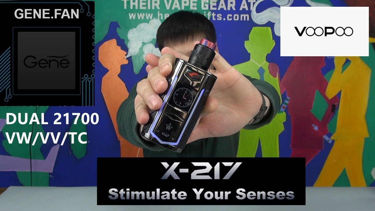 VOOPOO X-217 DUAL 21700 TC MOD | Elegant, ergonomic and powerful - YouTube