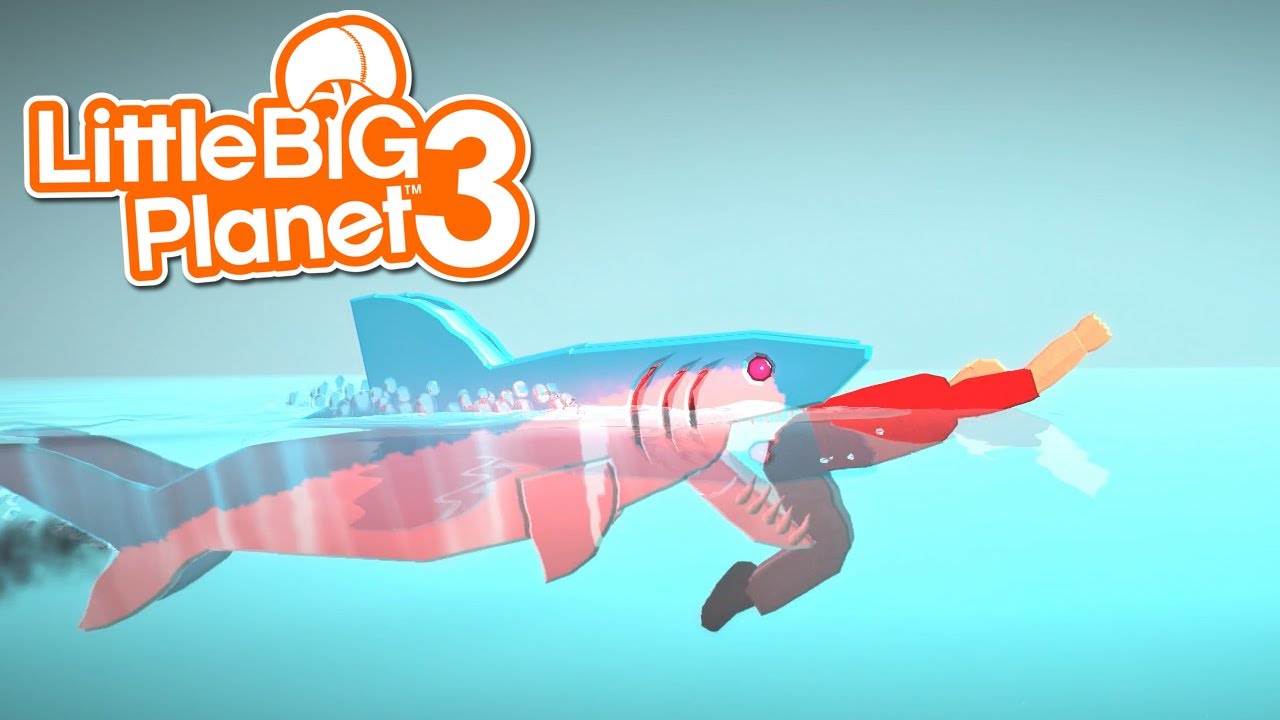 Man Eating Butt Shark - Bob. Vs. Sharks [LittleBigPlanet 3] PS5 ...
