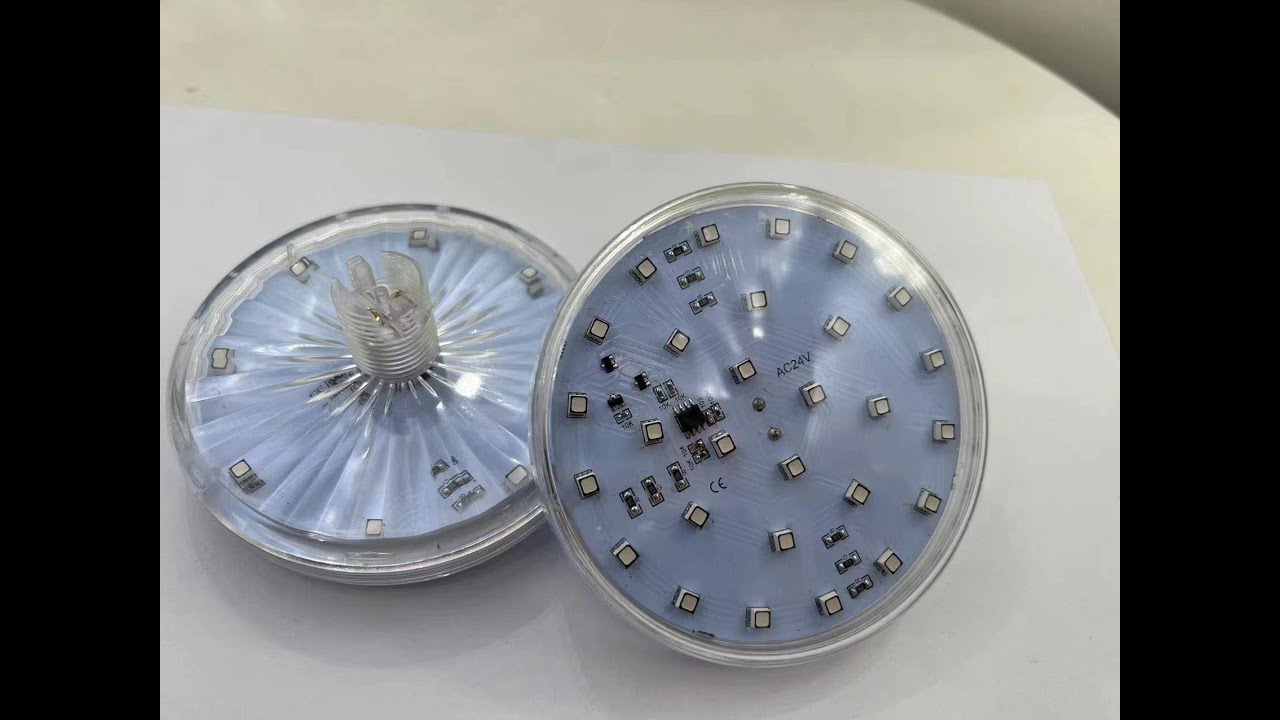 Carnival automatic rgb programmed 100mm amusement led lights - YouTube