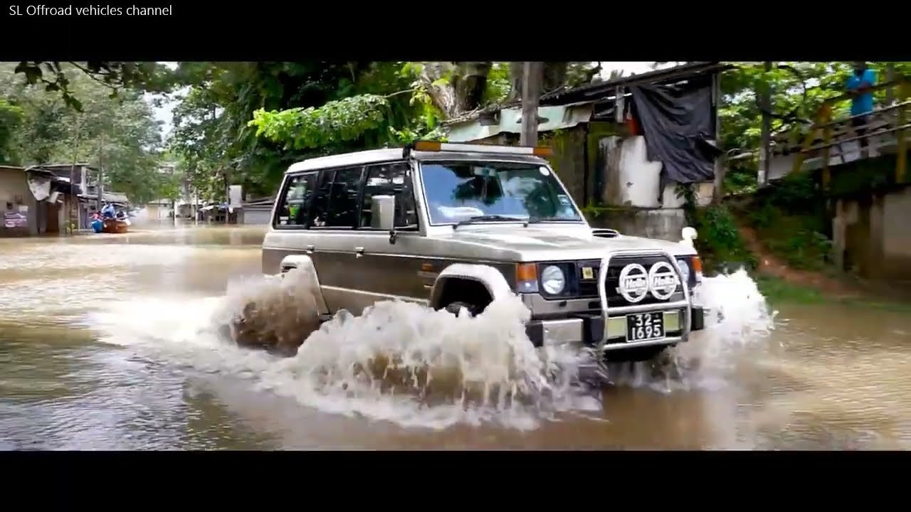 Mitsubishi Pajero In Sri Lanka Offroad || ගං වතුරෙ ගිය Pajero යකා || SL ...