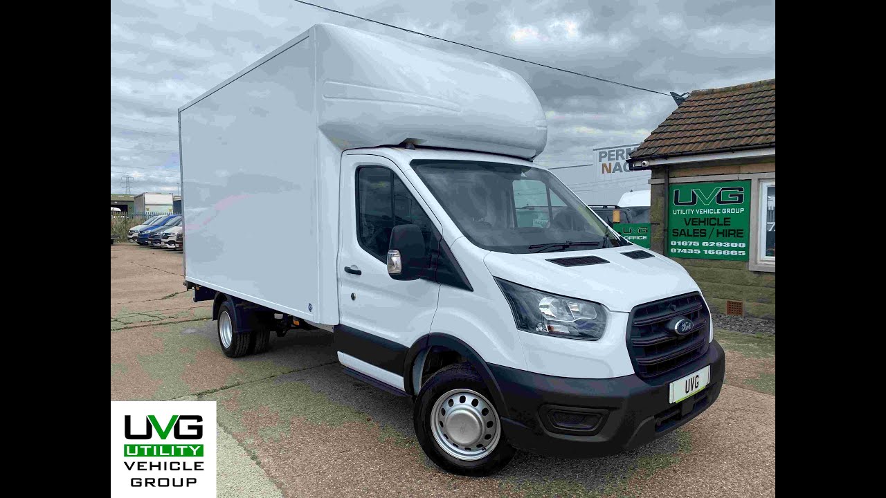 2022 22 Reg Ford Transit Luton Van Tail Lift One Stop LWB RWD DRW 350 ...