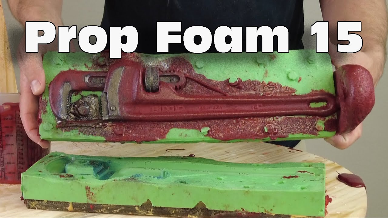 New Prop Foam 15: Dense, Flexible, Self-Skinning Foam For Weapon Props ...