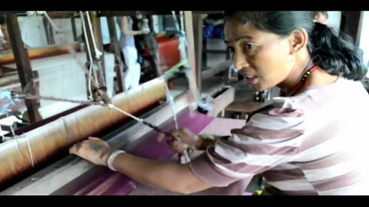 Handloom Weaving - YouTube