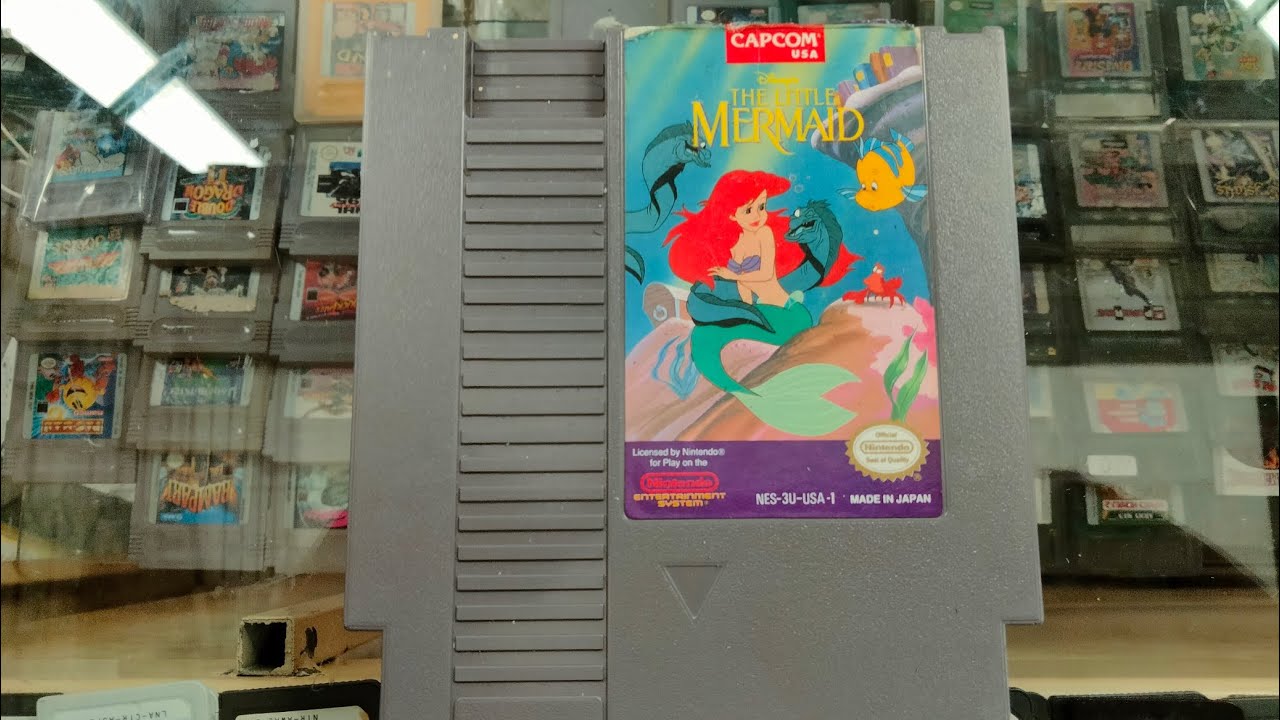 Disney The little Mermaid Nintendo Nes - YouTube