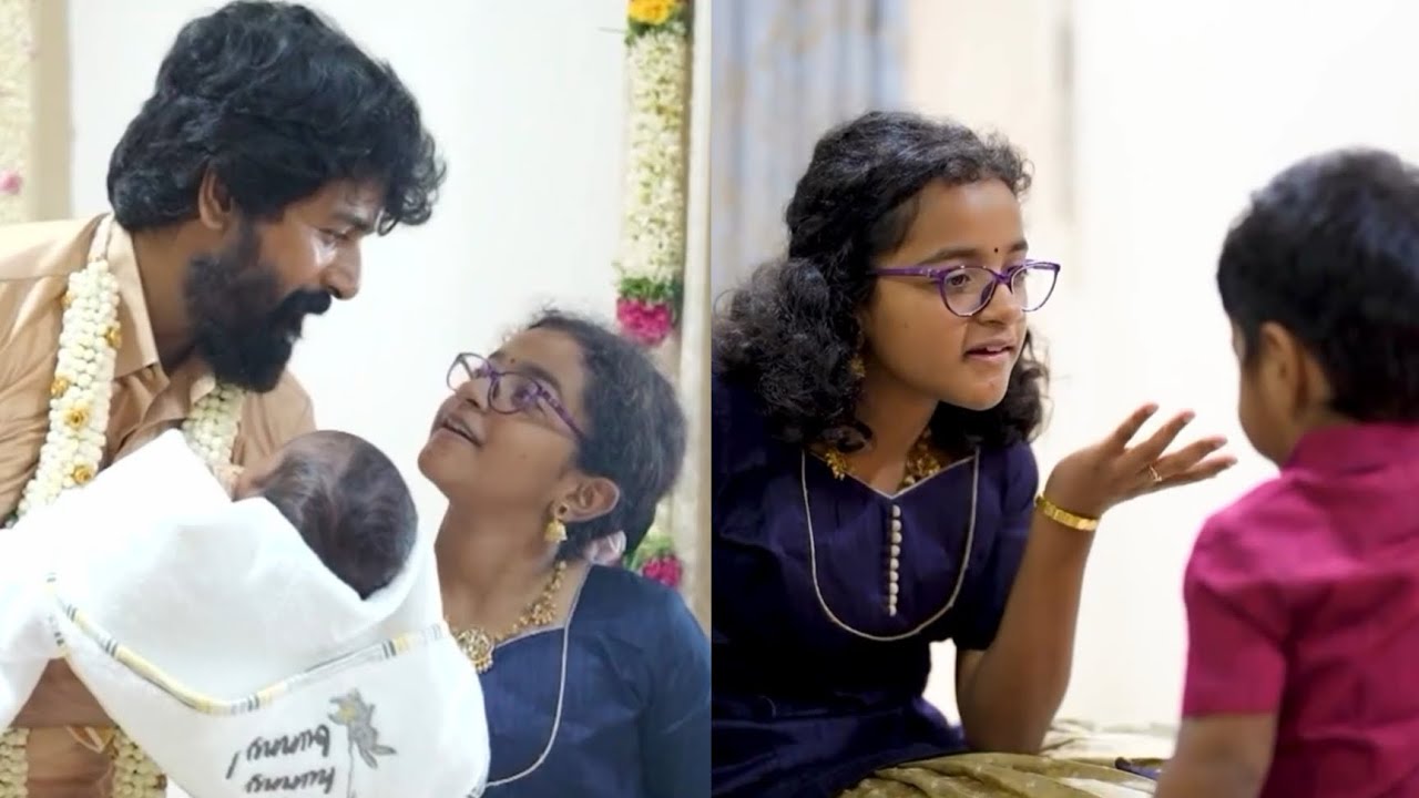 Sivakarthikeyan Baby Name Ceremony Function ️ Cute Candit Video ...