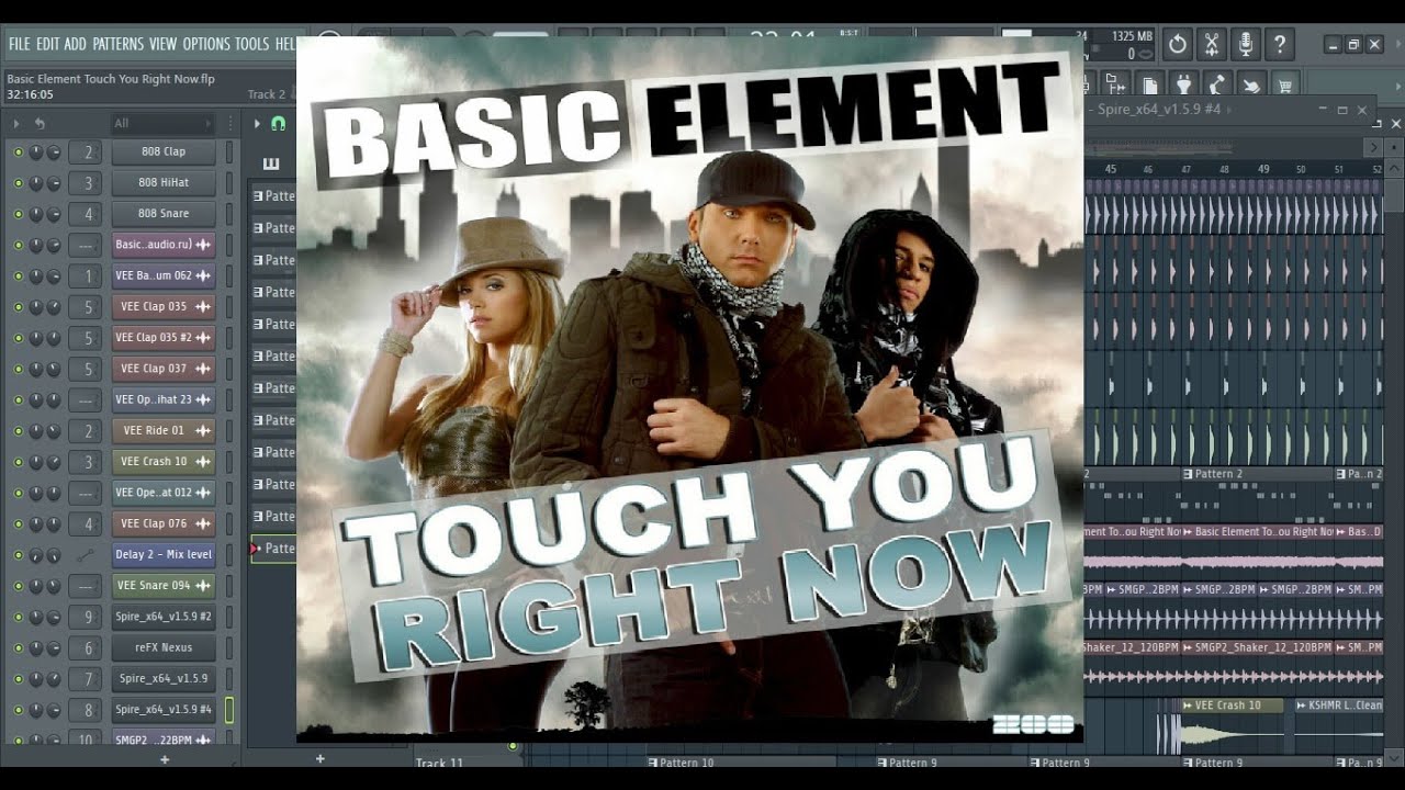 Basic Element -Touch You Right Now FL Studio - YouTube