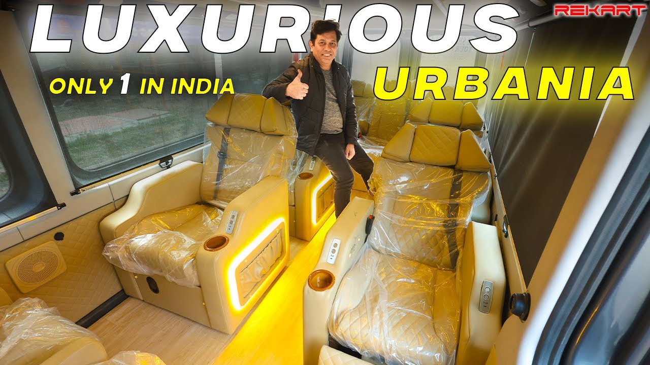 Force Urbania Modification with premium seats | Rekart | Interior ...