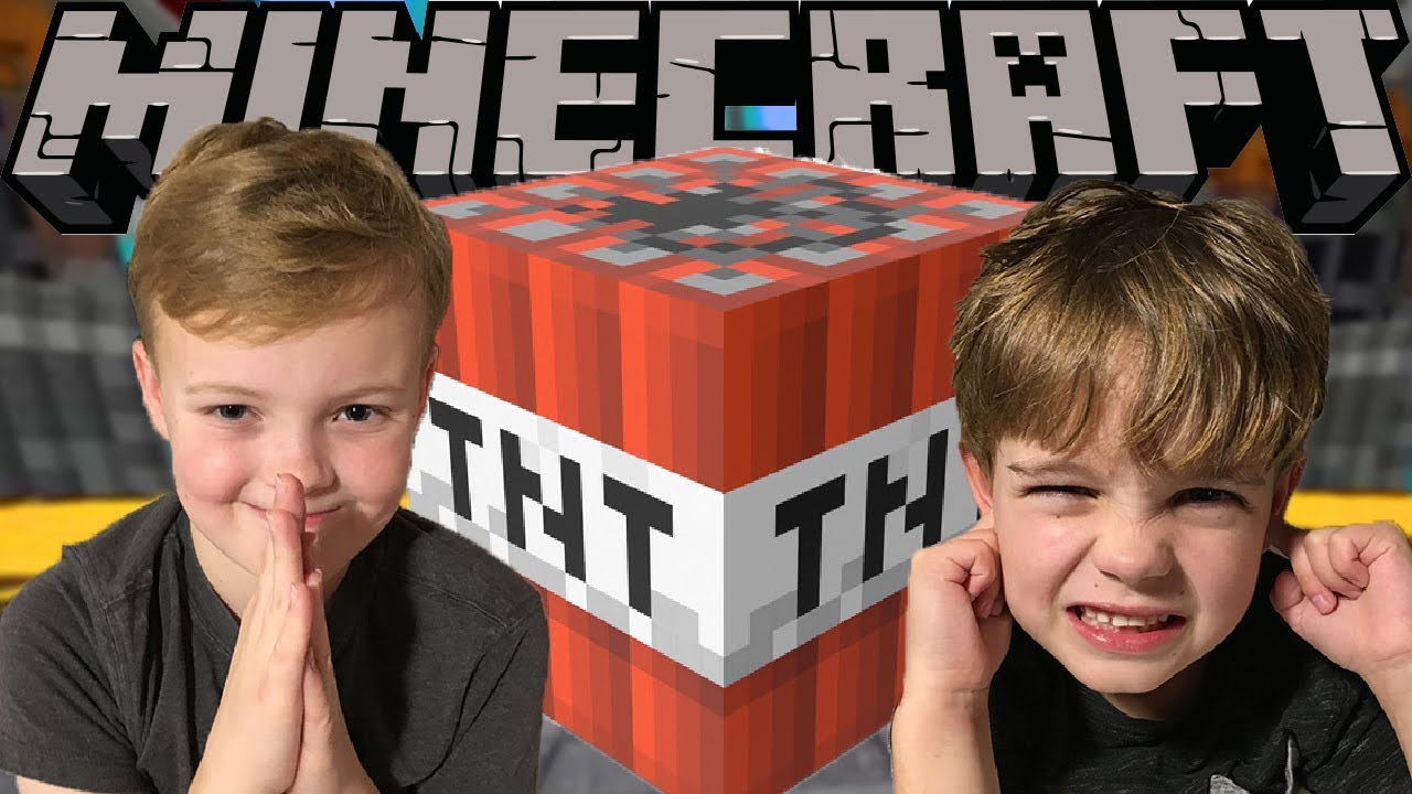 BLOWING UP MINECRAFT | Kids Let's Play 1.12 Live Stream | Funny Realms ...