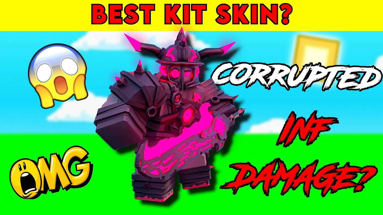 NEW Corrupted Barbarian Kit Skin!!! (Roblox Bedwars) - YouTube