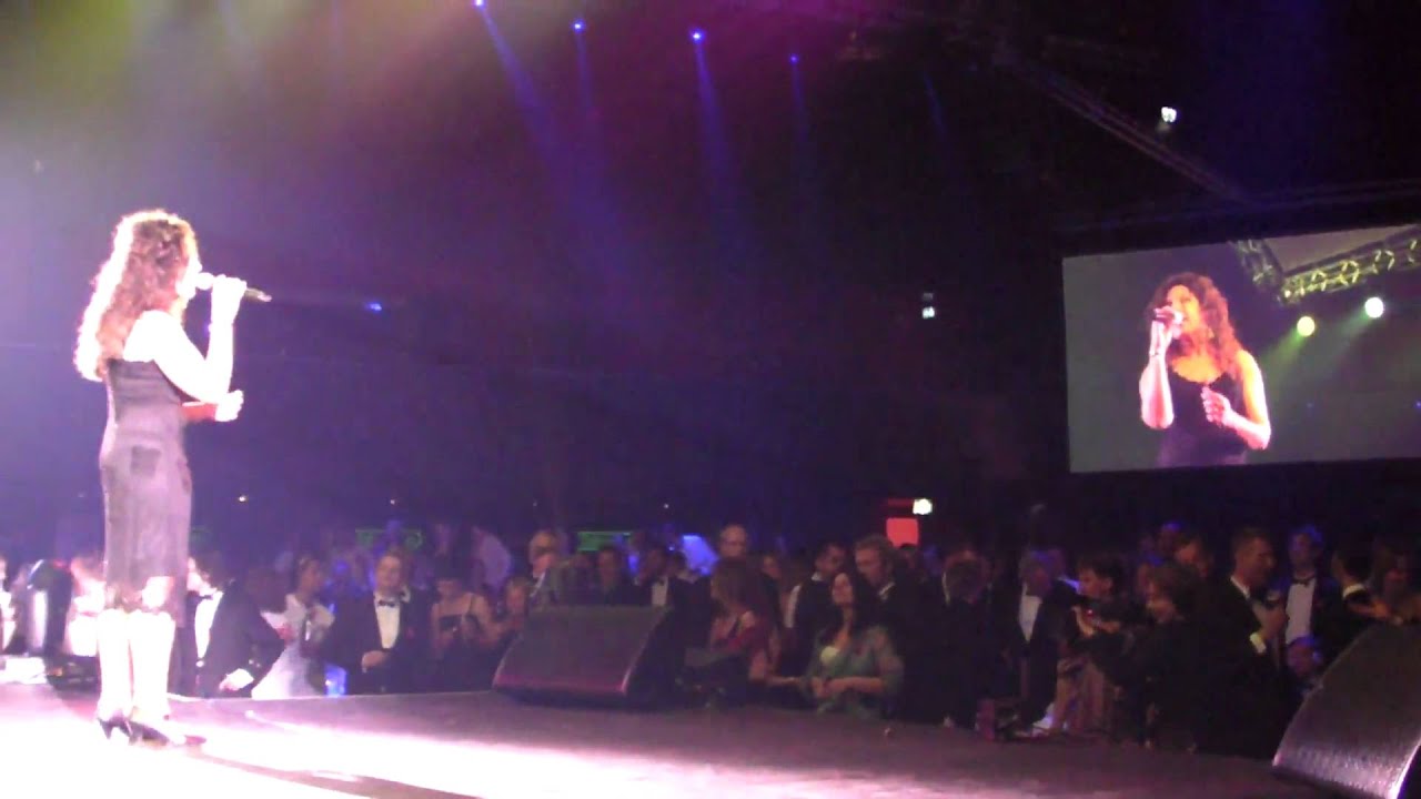 Maribelle sings on the AmsterdamDiner 2009 - YouTube