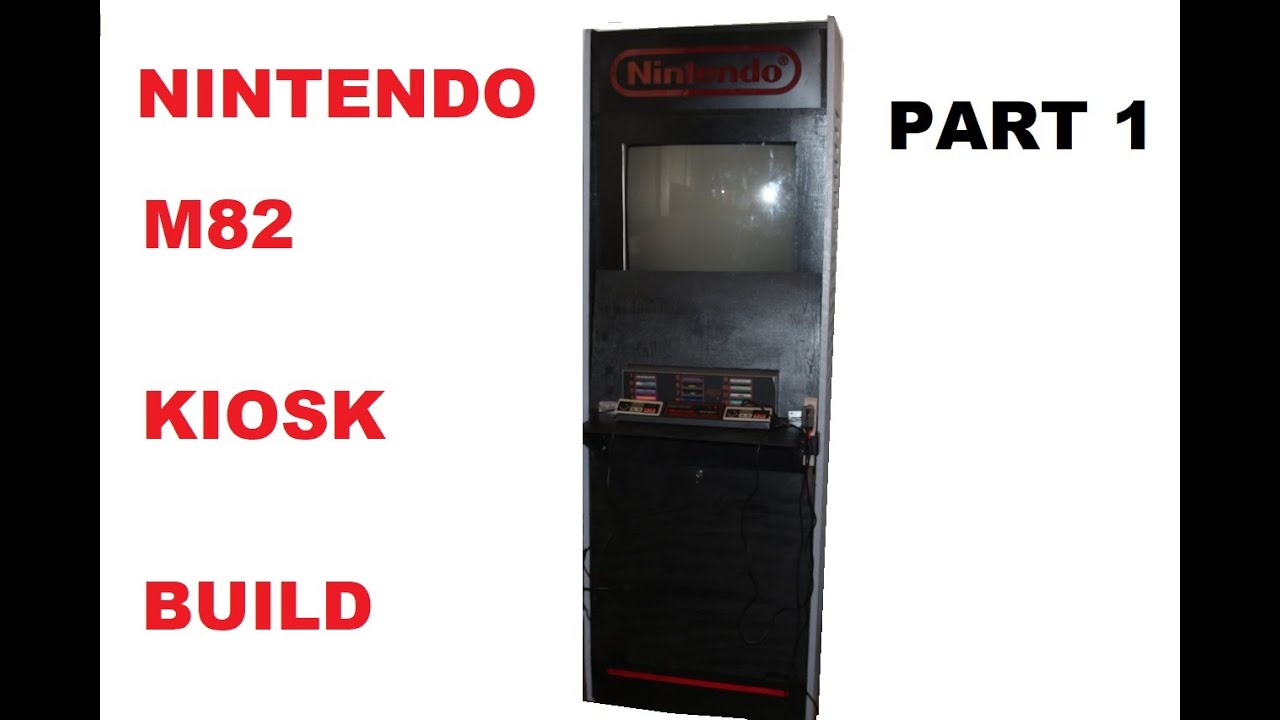 Build A Nintendo M82 Kiosk Part 1: Building The Base - YouTube