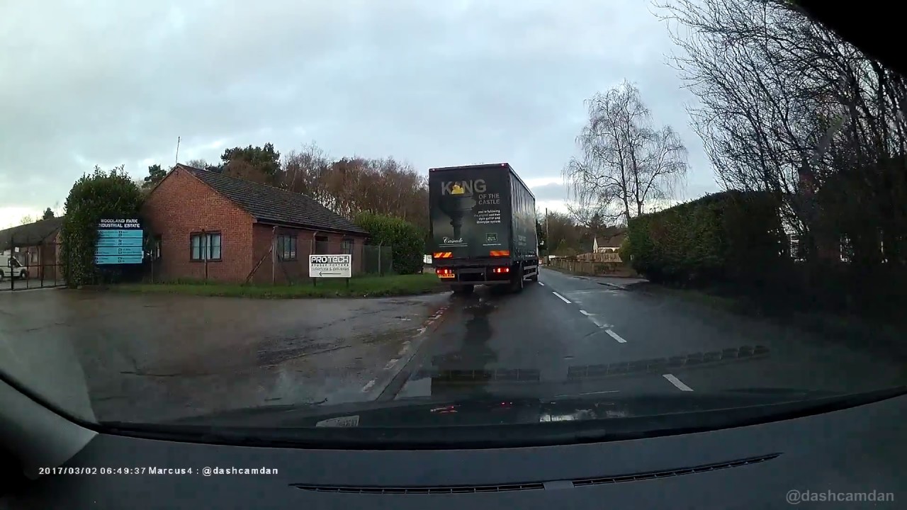 HGV - Close Pull Out - Check Your Mirrors. - YouTube
