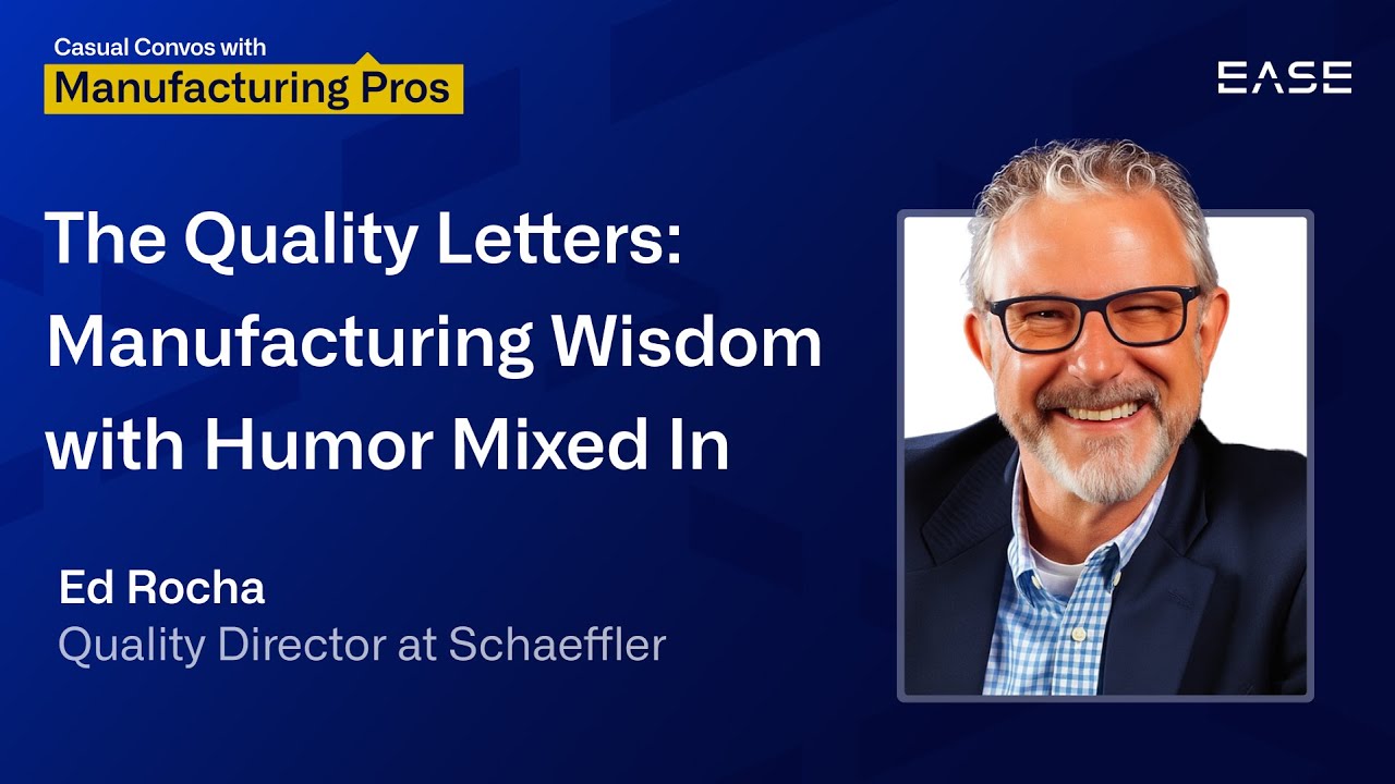 The Quality Letters: Manufacturing Wisdom with Humor Mixed In - YouTube