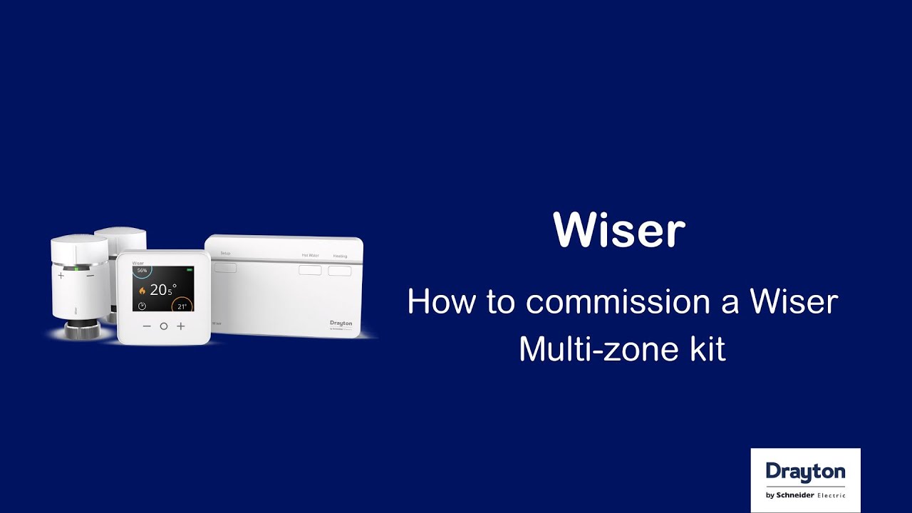 Wiser - How to commission a Wiser Multi-zone kit - YouTube