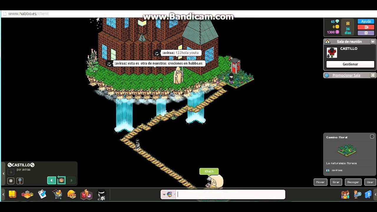 HABBO CASTILLO FLOTANTE - YouTube