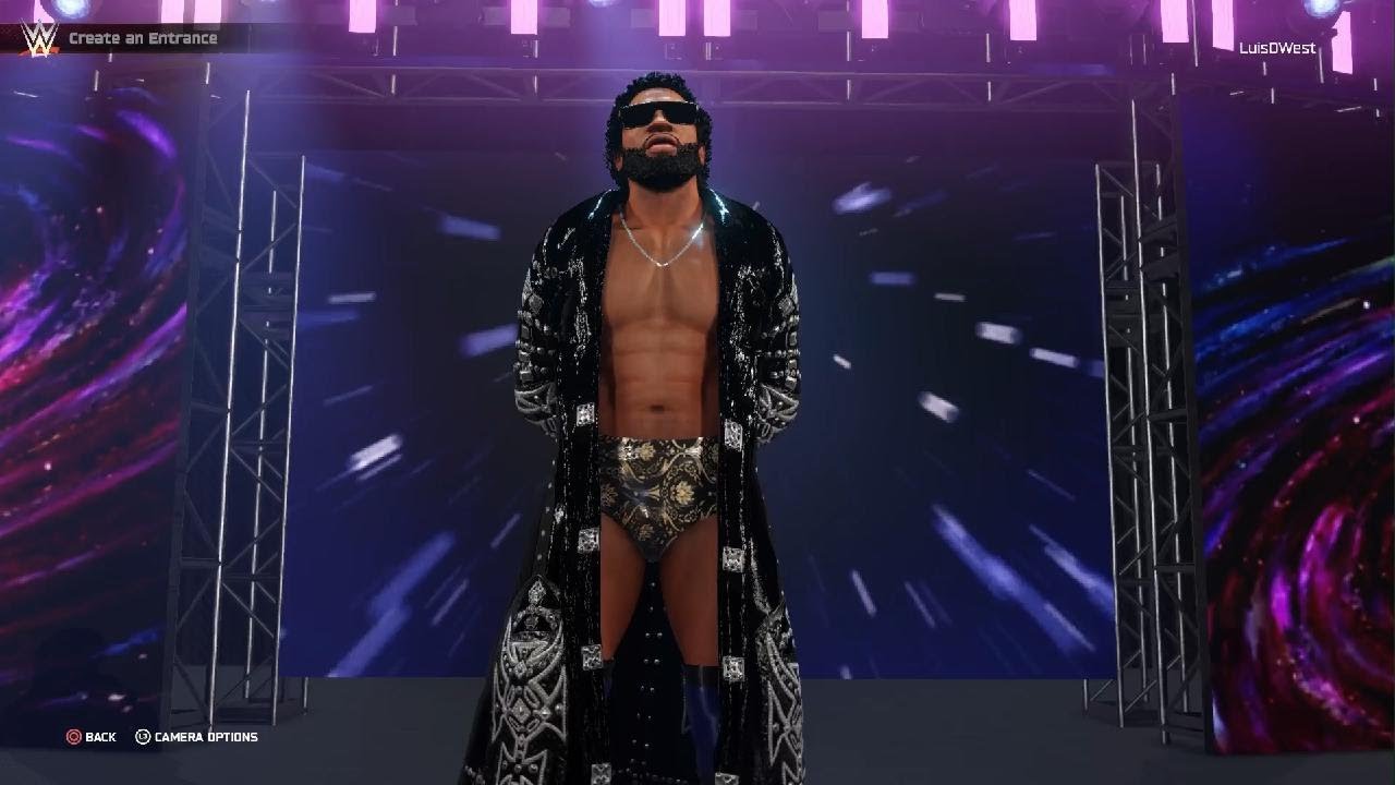 WWE 2K25_Barry White Johnson - YouTube
