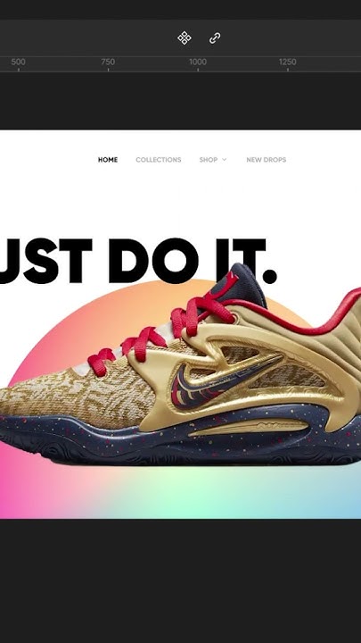 Nike Website UI Design - Figma Speed Design | UI Speed Tutorial - YouTube