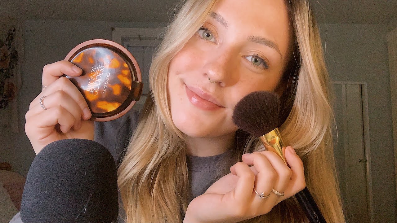 ASMR Doing My Makeup💋 - YouTube
