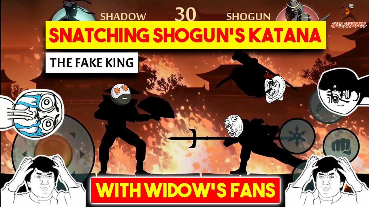 Snatching Shogun's Katana with Widow's Fans | CSK OFFICIAL | Shadow ...