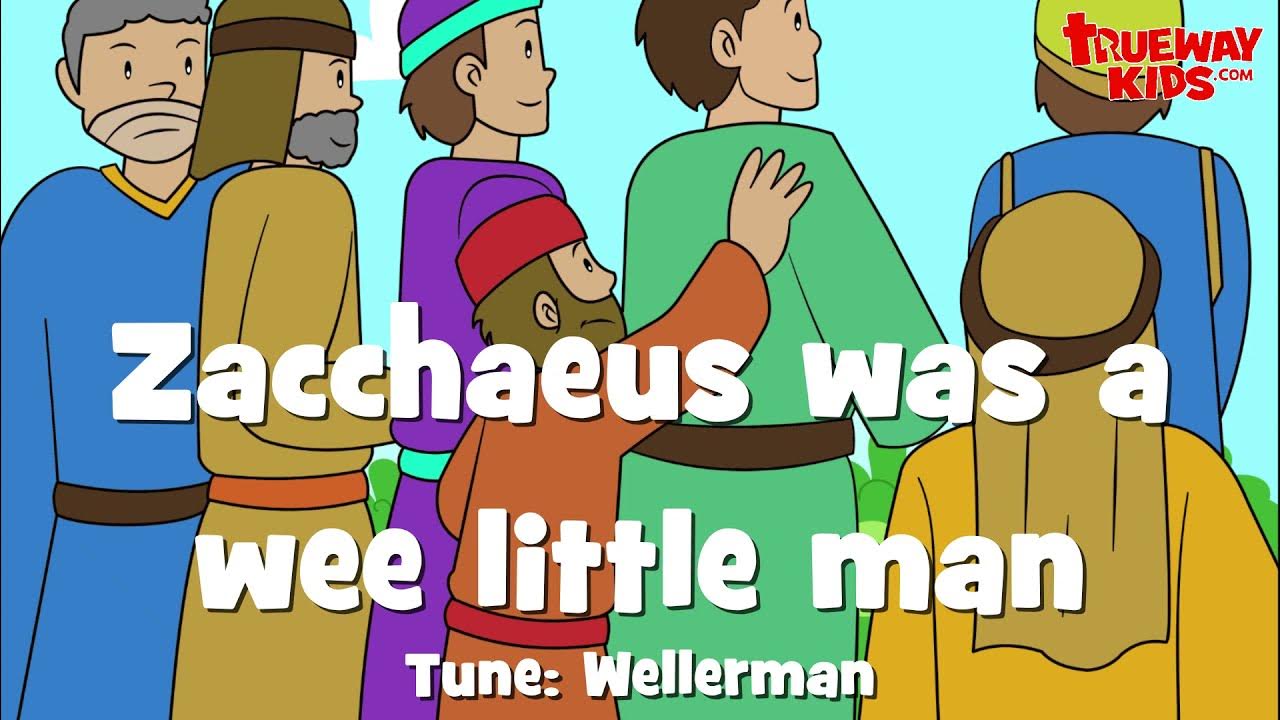 Zacchaeus was a wee little man - Kids Bible song (to the tune of Wellerman - Sea Shanty) - YouTube