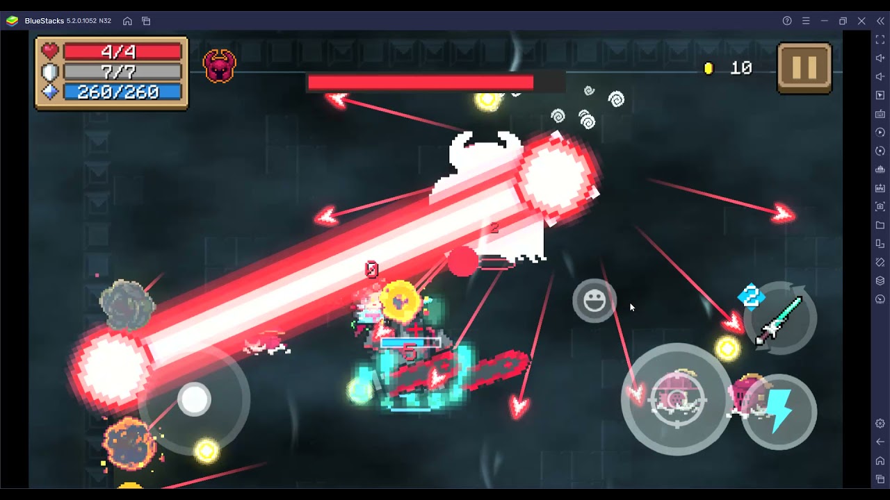 Soul Knight: Dark Grand Knight vs Sir Sangria - YouTube