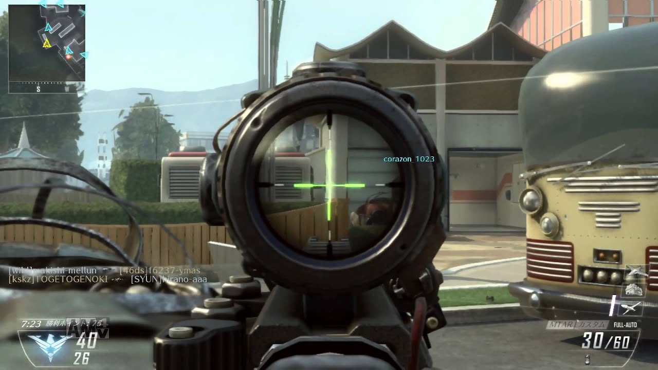 【CoD：BO2】正直使いづらいACOG ：MTAR Part5 - YouTube
