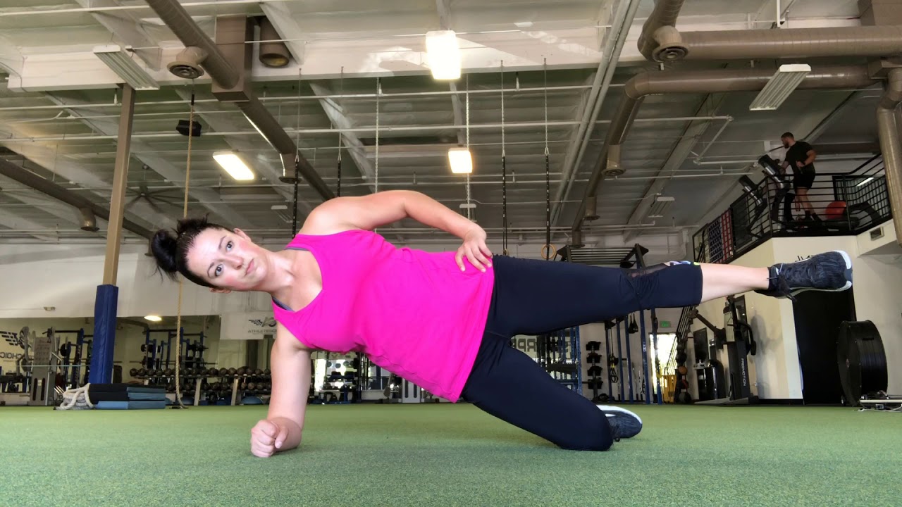 Short Lever Side Plank w/ Abduction - YouTube