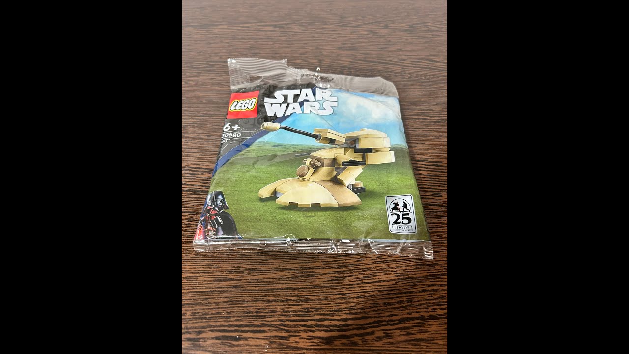 LEGO Star Wars 30680 AAT speed build - YouTube