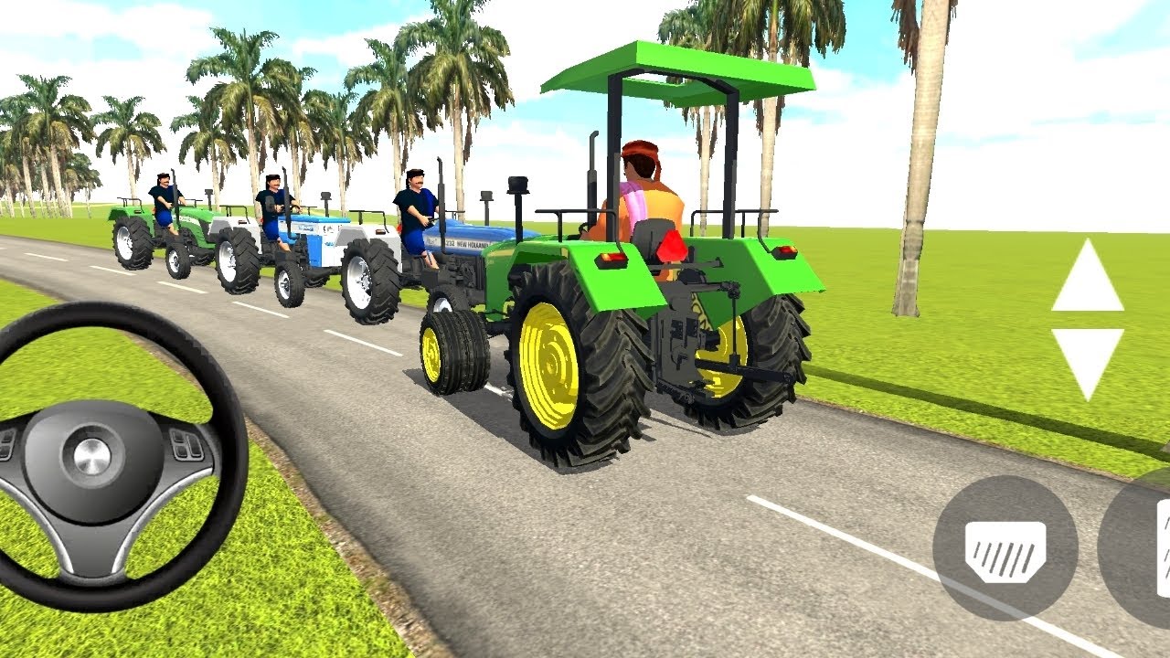 Real Tractor Driving Game - Indian Tractor Driving 3D Game - Tractor Simulator Android Gameplay ...