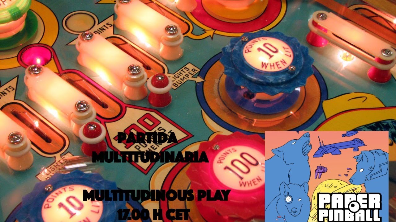 PAPER PINBALL - QUARANTINE LIVE ROLL & WRITE 17.00h CET - YouTube