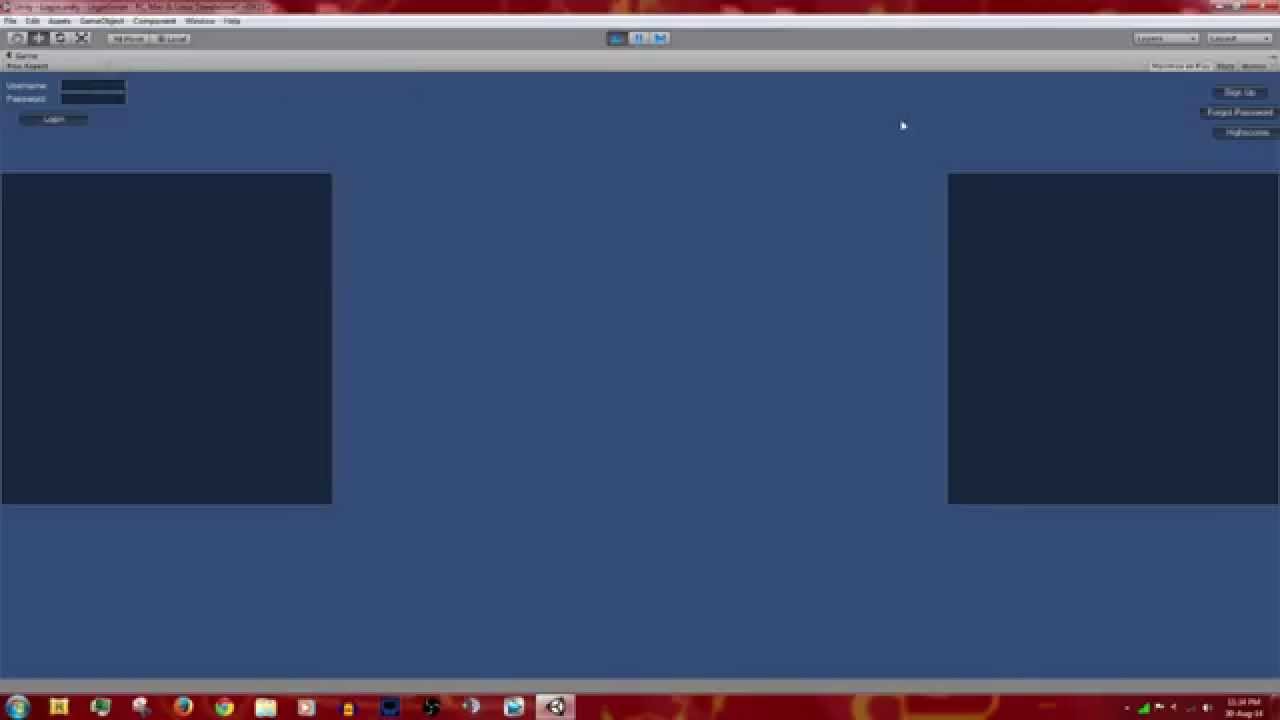 Unity Login Signup - YouTube