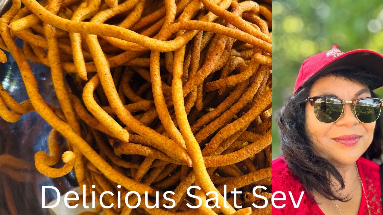 Tasty Fried Ochro & Shrimps + Berbice Sal sev | Guyanese Flavors! - YouTube