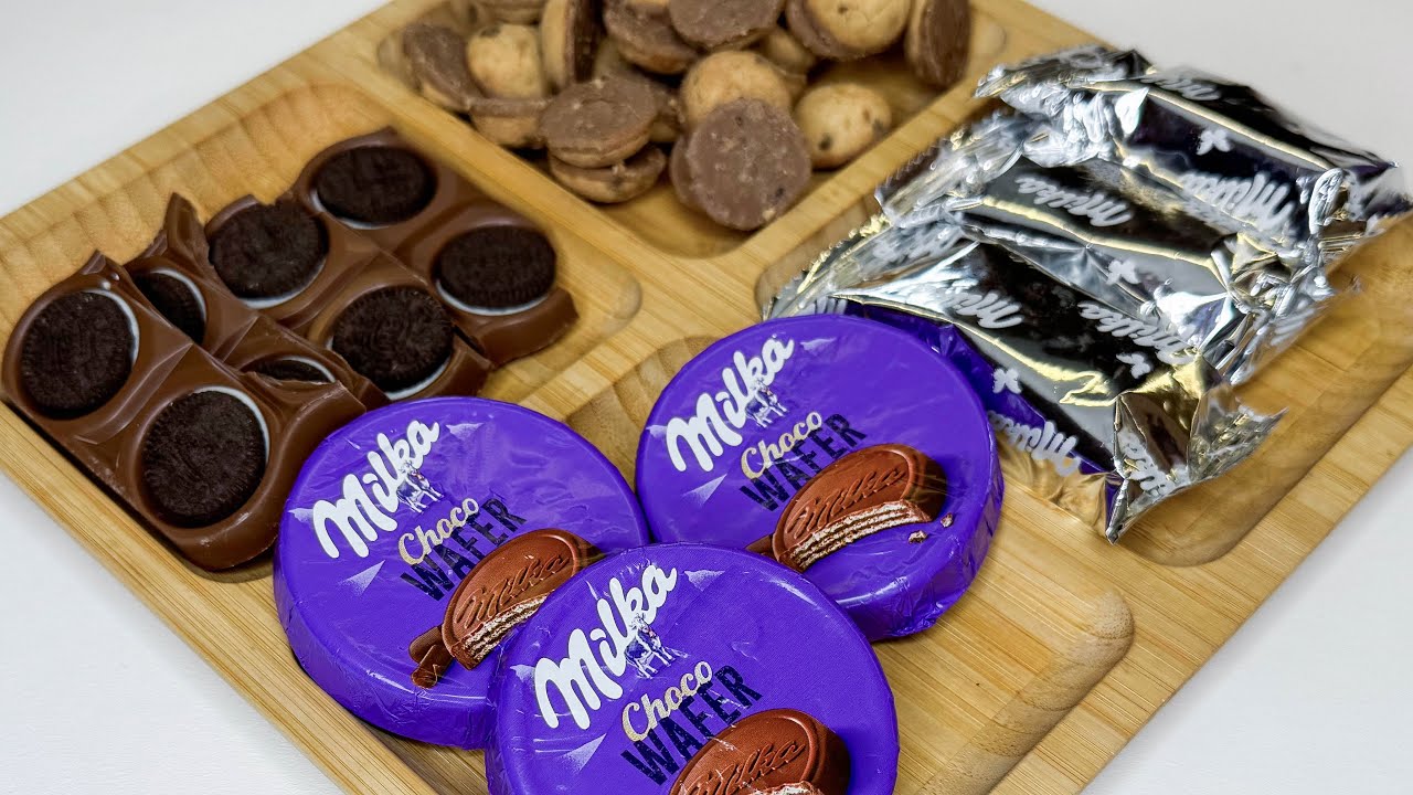 Milka platter | Filling platter with Milka sweets 🍫 - YouTube