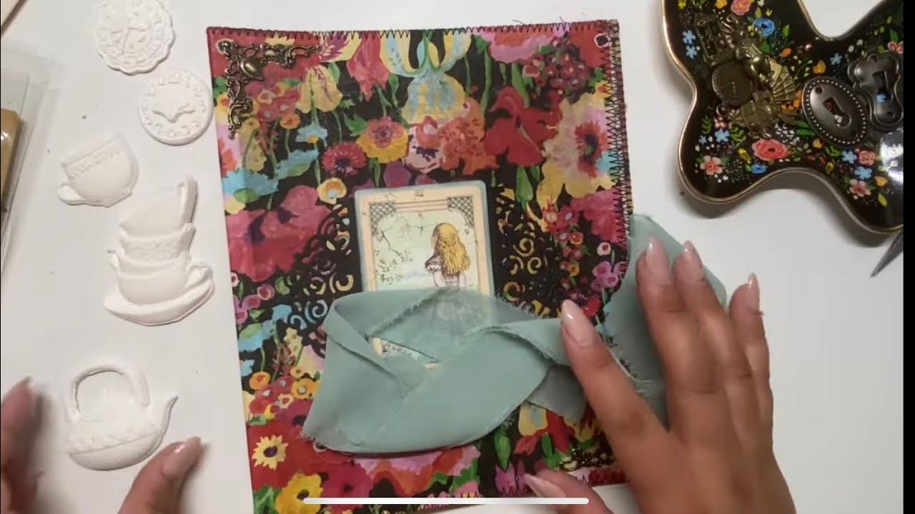 How to Make a junk journal from scratch- craft with me- part 1 - YouTube