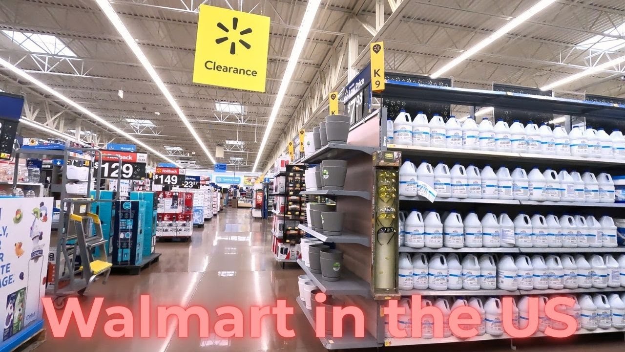 Walking at Walmart Ohio - YouTube
