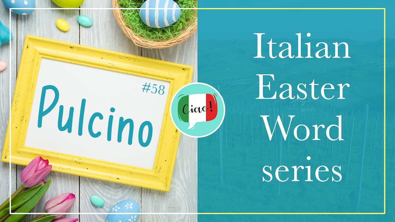 How to Say "Chick" in Italian - Italian Easter Word - YouTube