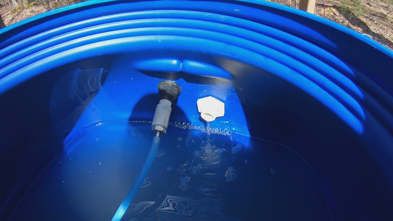 solar surflow maple sap pump setup - YouTube