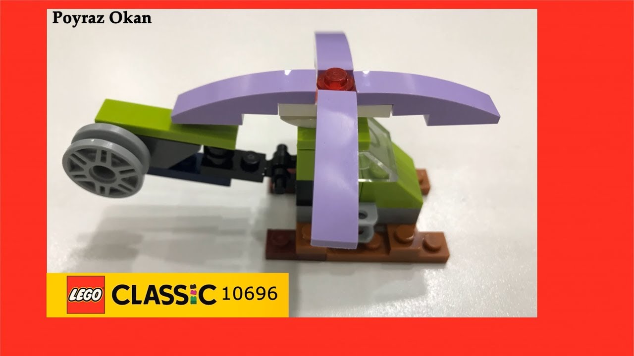 Lego Classic 10696 | Helikopter Yapımı | Harika Tasarımlar - YouTube
